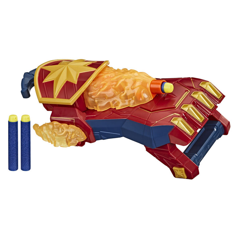 NERF Power Moves Marvel Avengers Captain Marvel Photon Blast Gauntlet ...