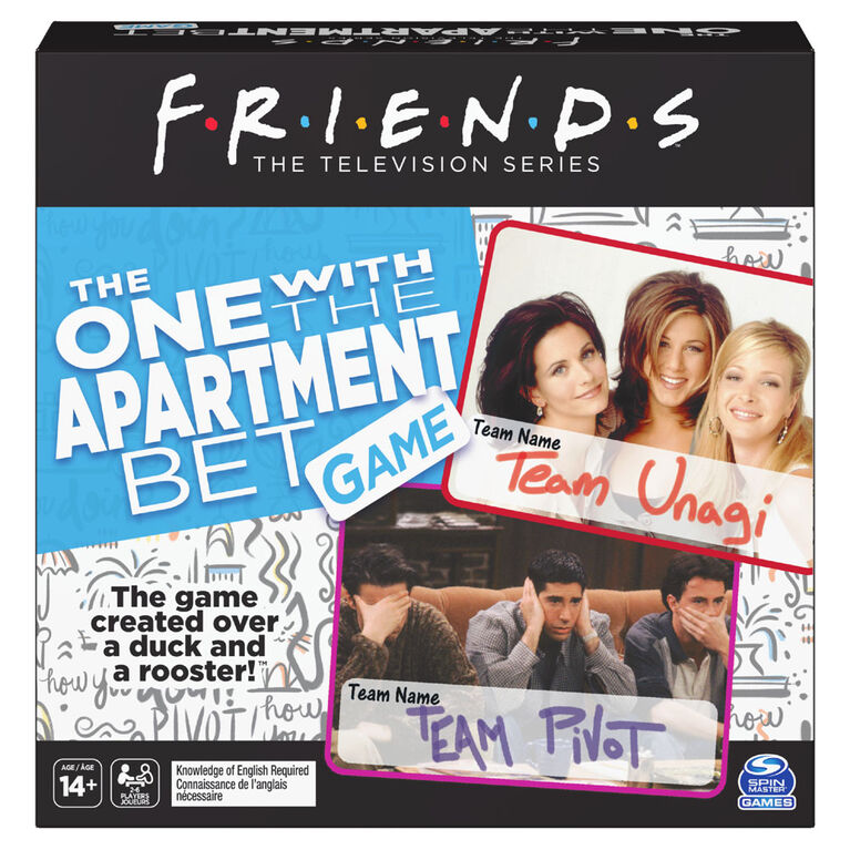 Friends TV Show, The One with the Apartment Bet Party Game | Toys R Us ...