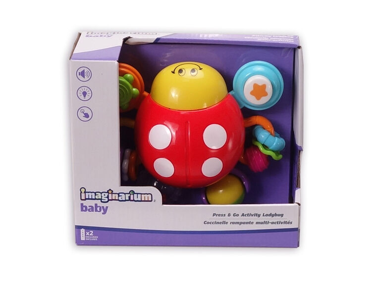 Imaginarium Baby - Press & Go Activity Ladybug | Babies R Us Canada