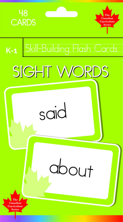 K-1 Skill Building - Sight Words - English Edition | Toys R Us Canada