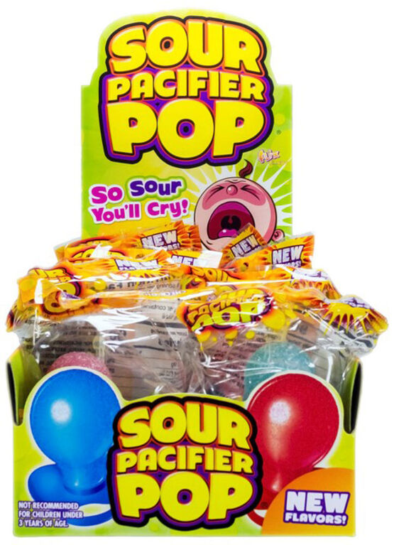 Sour Pacifier Pop, sour lollipops | Toys R Us Canada