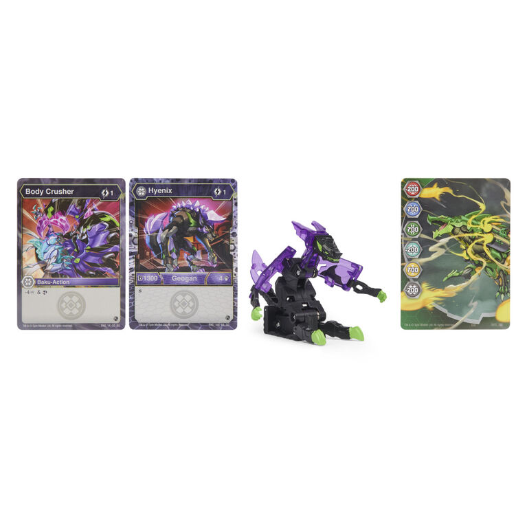 Bakugan Geogan, Hyenix, Geogan Rising Collectible Action Figure and ...