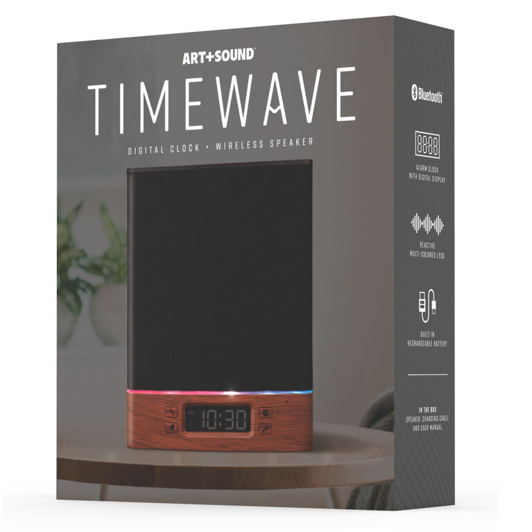 Art+Sound Timewave Bluetooth Speaker B - English Edition | Toys R Us Canada