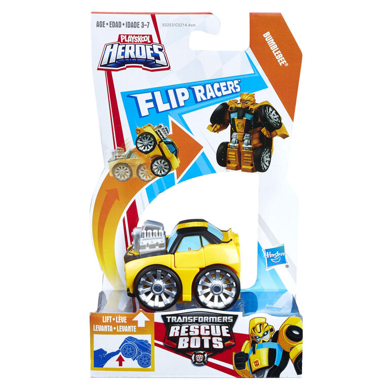Playskool Heroes Transformers Rescue Bots Flip Racers - Bumblebee ...