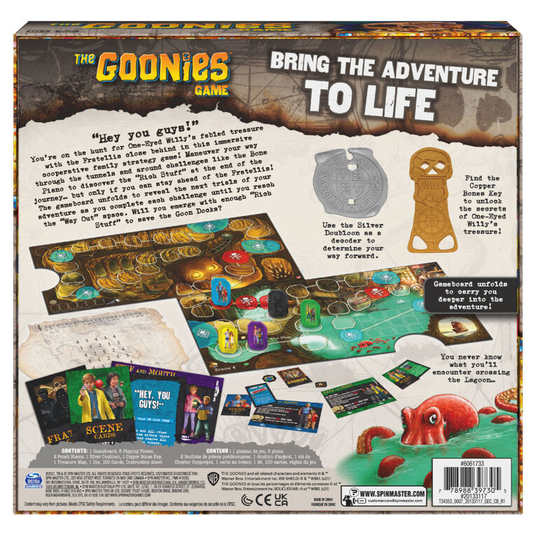 Goonies, The Goonies Game Retro Vintage 80's Family Movie Board Game ...