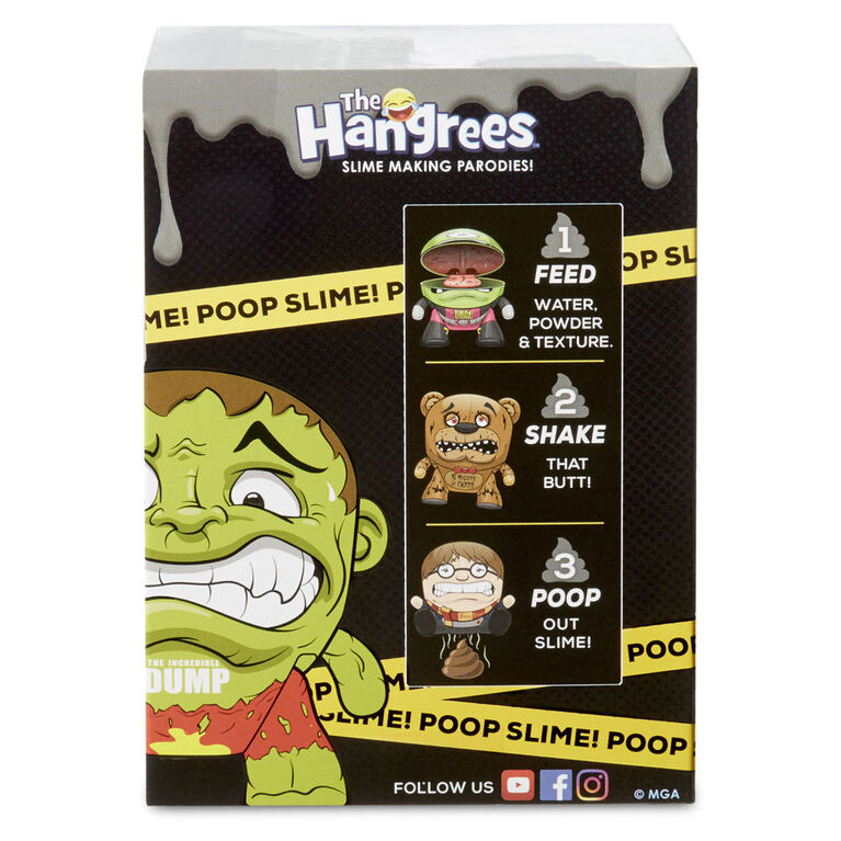 The Hangrees The Walking Dookie Collectible Parody Figure with Slime ...