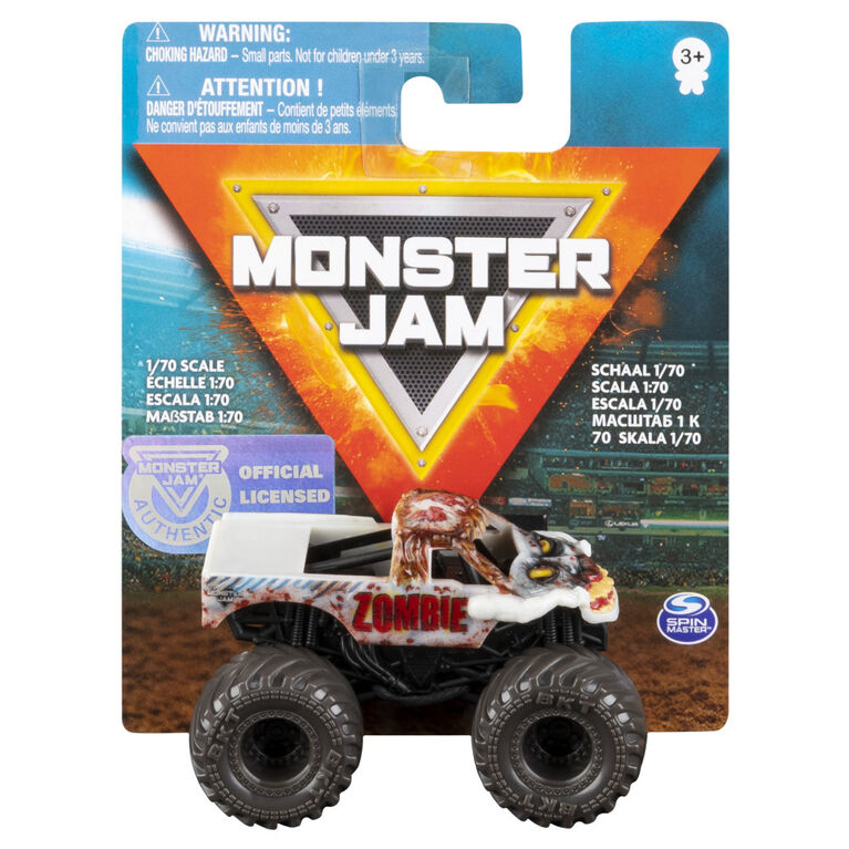 Monster Jam, Zombie Monster Truck, 1:70 Scale | Toys R Us Canada