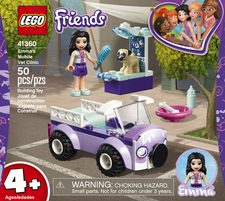 LEGO Friends Emma's Mobile Vet Clinic 41360 | Toys R Us Canada
