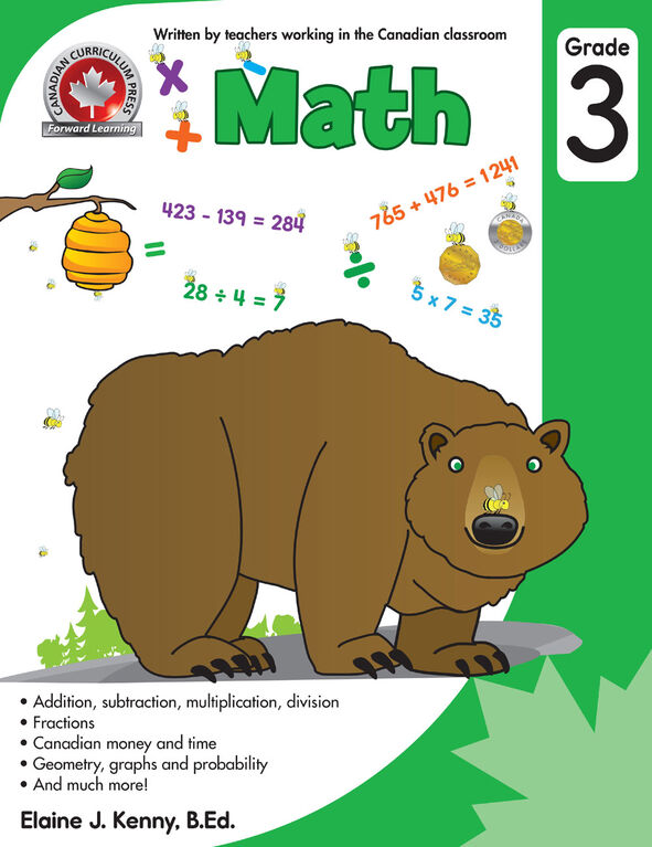 Grade 3 Math Workbook | Toys R Us Canada