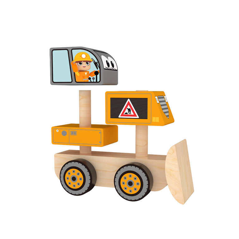 J'Adore Bulldozer Stacking Truck | Toys R Us Canada