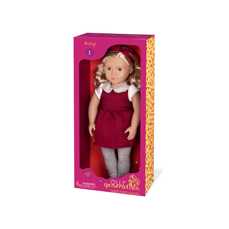 Our Generation Ivory 18 Inch Holiday Doll Toys R Us Canada