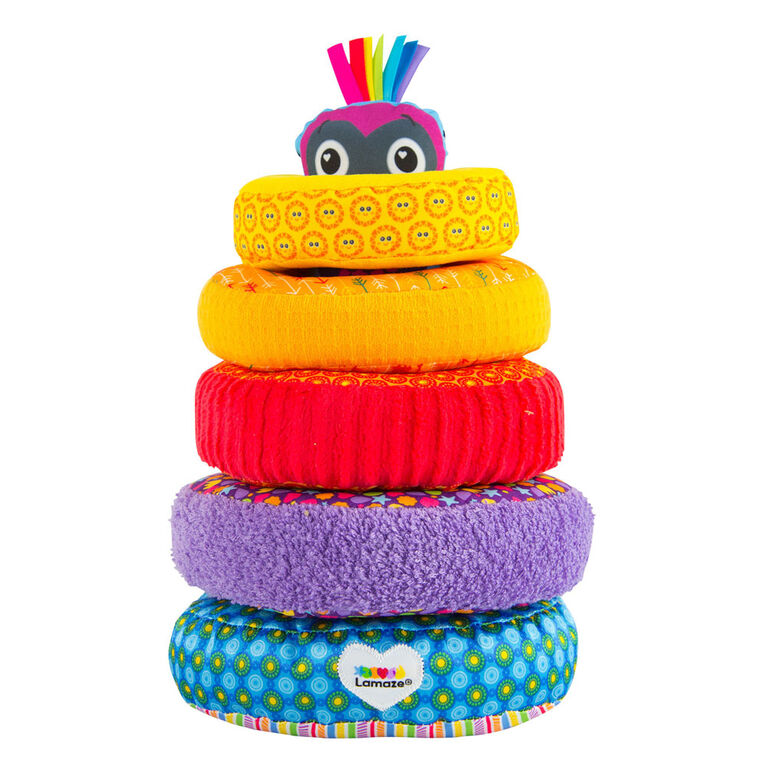 Lamaze Rainbow Stacking Rings | Babies R Us Canada