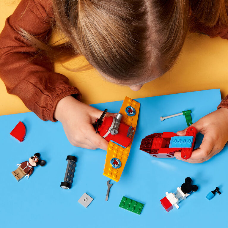 LEGO Mickey and Friends Mickey Mouse's Propeller Plane 10772 (59 pieces ...