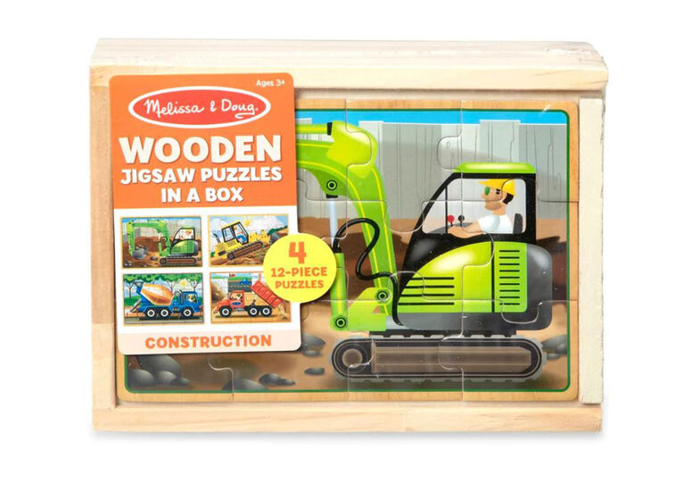Construction Jigsaw Puzzles in a Box - English Edition | Toys R Us Canada