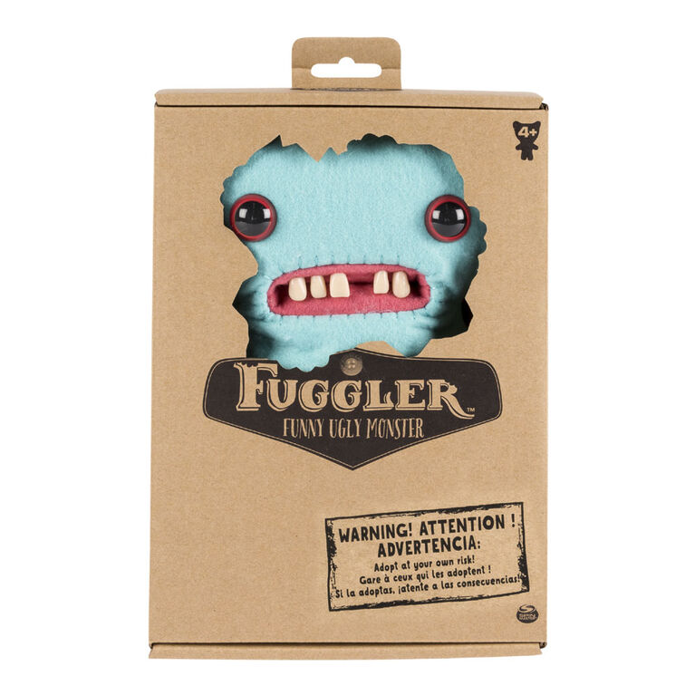 Fuggler - Funny Ugly Monster, 9" Gap-Tooth McGoo (Light Blue) Plush ...