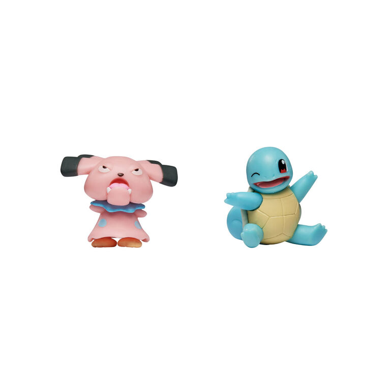 Pokémon 2" Figure Battle Figure Pack, 2-Pack - Snubbull and Squirtle #2 ...