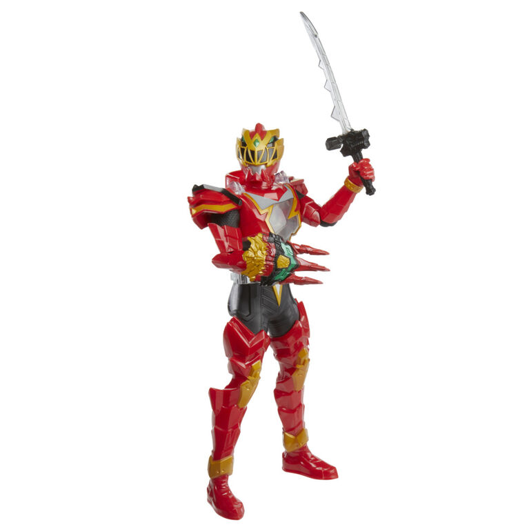 Power Rangers Dino Fury Spiral Strike Red Ranger 12-inch Scale ...