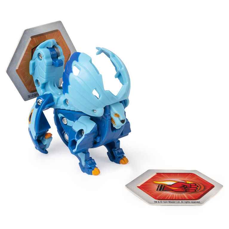 Bakugan Ultra, Hydorous, 3-inch Tall Armored Alliance Collectible Action Figure and Trading Card ...