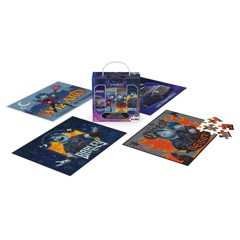 Disney Onward 4-Pack of Puzzles | Toys R Us Canada