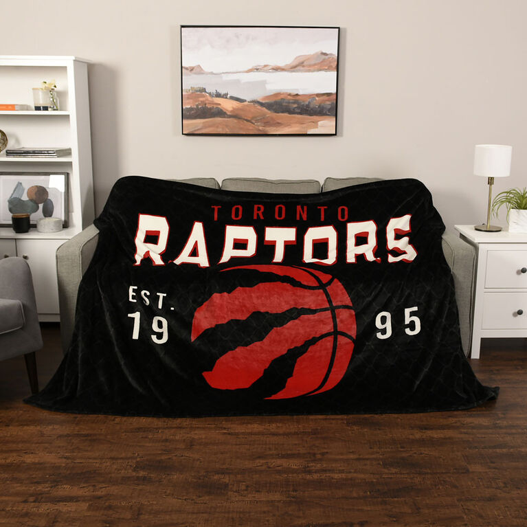 NBA Toronto Raptors Arena Blanket, 66" x 90" | Toys R Us Canada