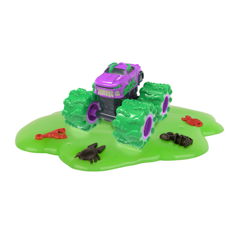 Real Monster Treads Toy Vehicles, Blind Bag with Sludge for a Unique ...
