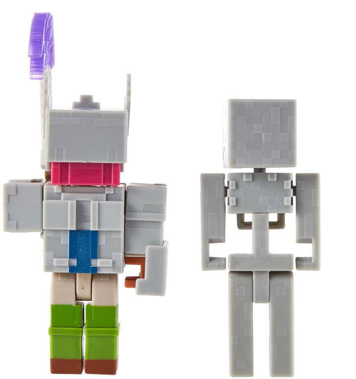 Minecraft Dungeons Adriene and Skeleton Figures | Toys R Us Canada