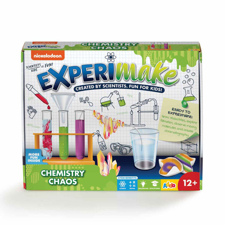 Nickelodeon Experimake Chemistry Chaos Science Kit - R Exclusive ...
