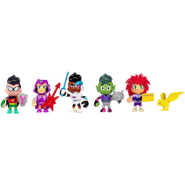 DC Super Heroes Teen Titans Go! Mini Figures 6-pack | Toys R Us Canada