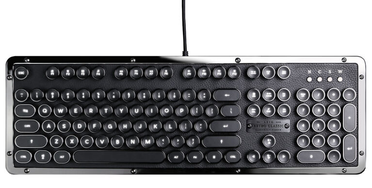 USB Retro Classic Mechanical Keyboard (ONYX) | Toys R Us Canada