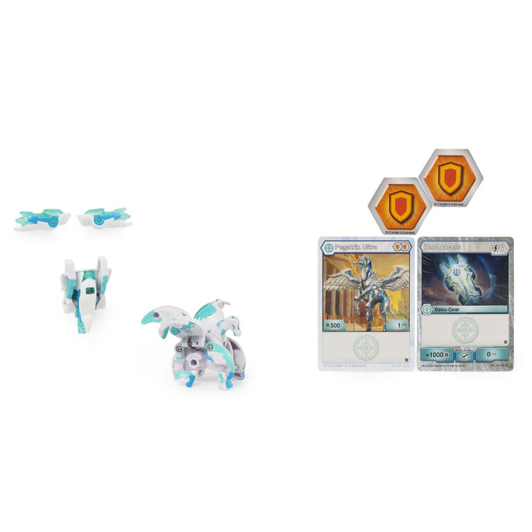 Bakugan Ultra, Pegatrix with Transforming Baku-Gear, Armored Alliance 3 ...