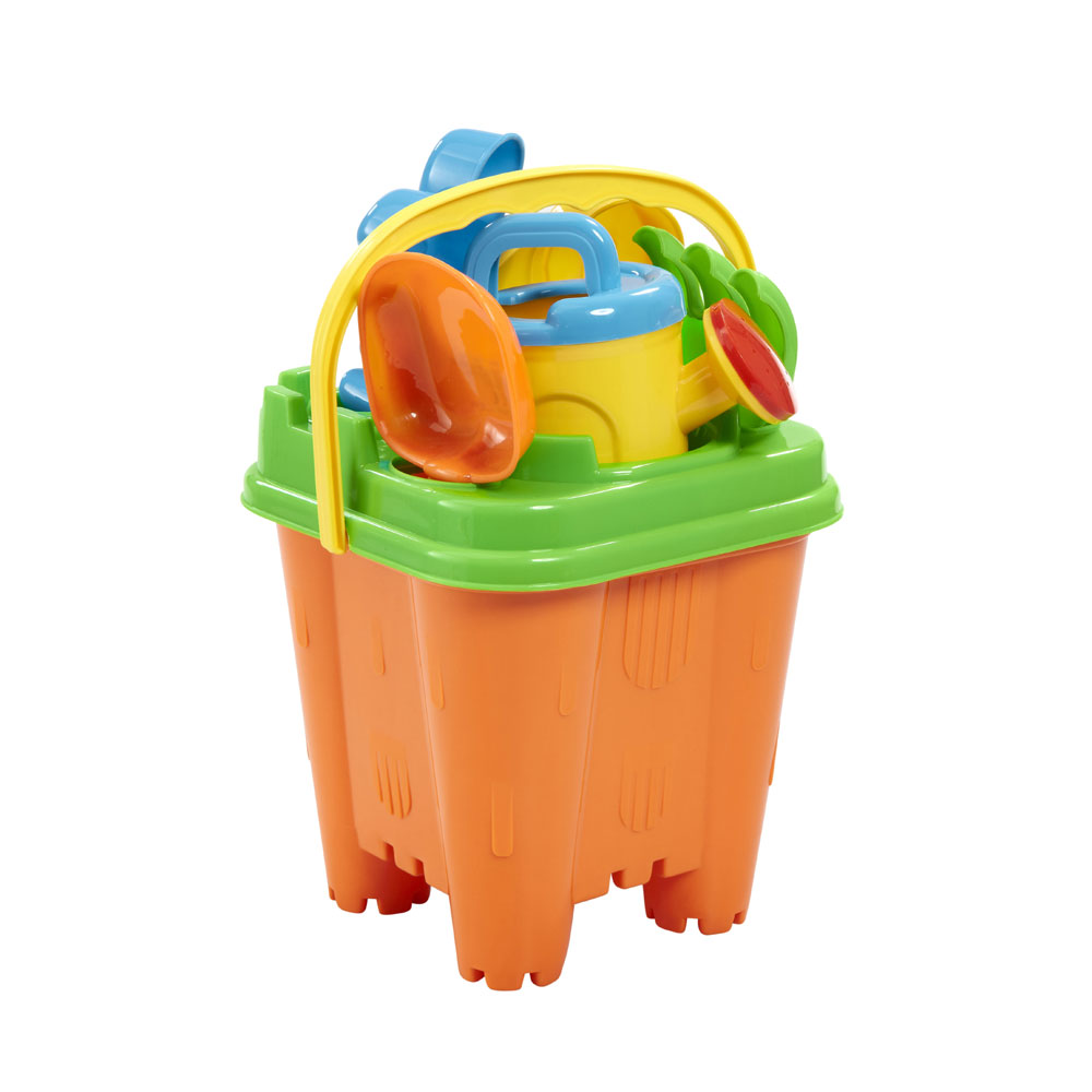 Out and About Beach Bucket Set Orange/Green - R Exclusive | Toys R Us ...