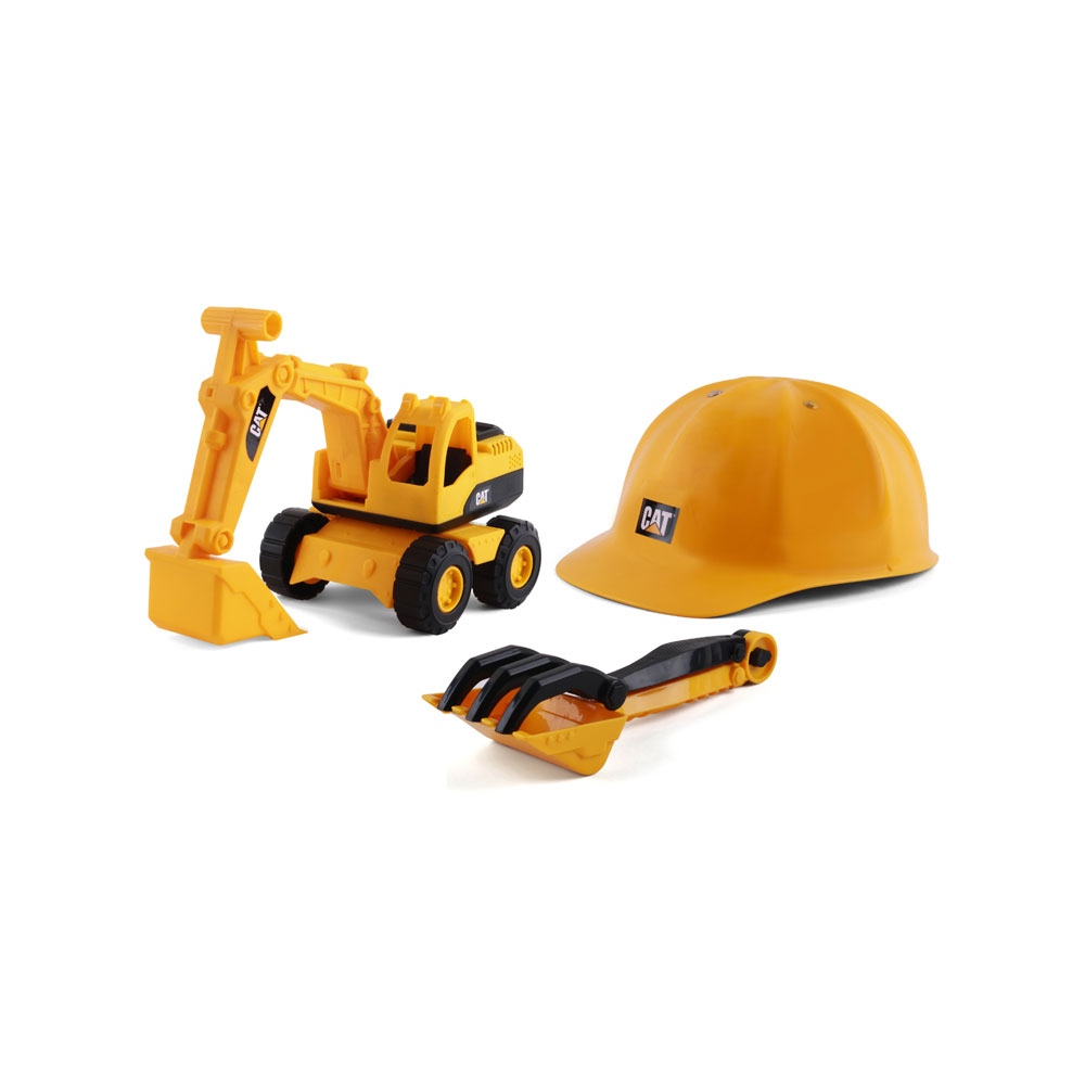 Cat Construction Fleet Sand Set Excavator | Toys R Us Canada