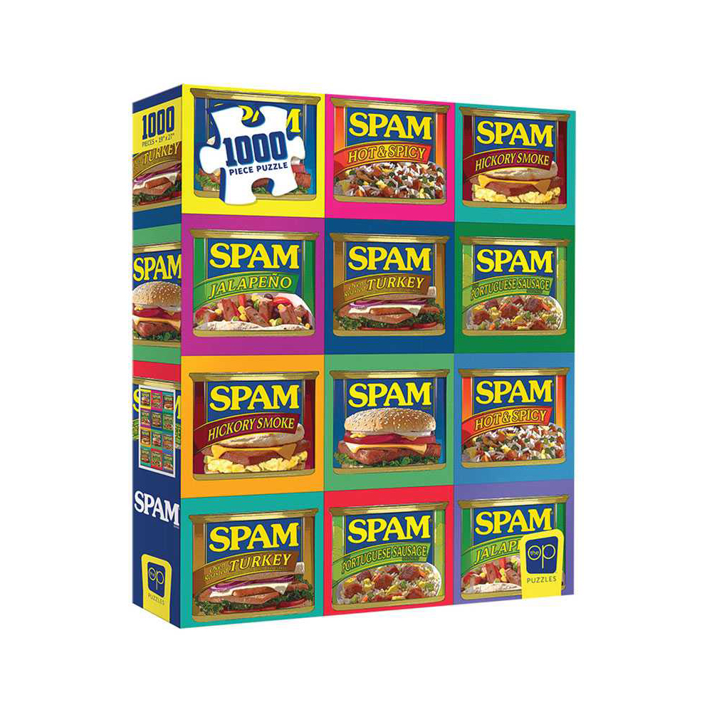 SPAM Brand "Sizzle. Pork. And. Mmm." 1000 Piece Puzzle - English ...
