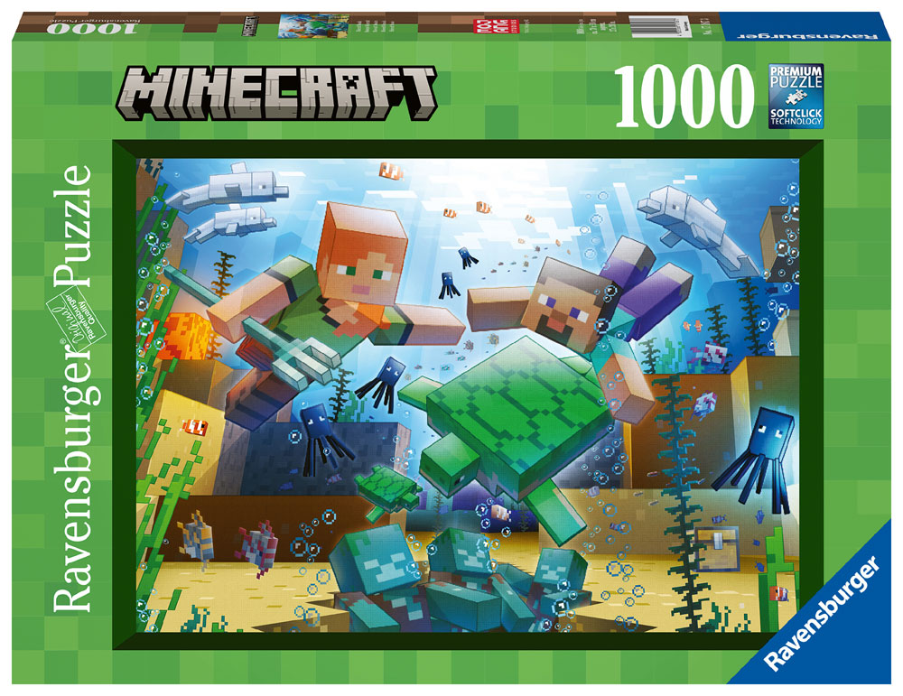 Ravensburger Minecraft 1000-Piece Jigsaw Puzzle | Toys R Us Canada