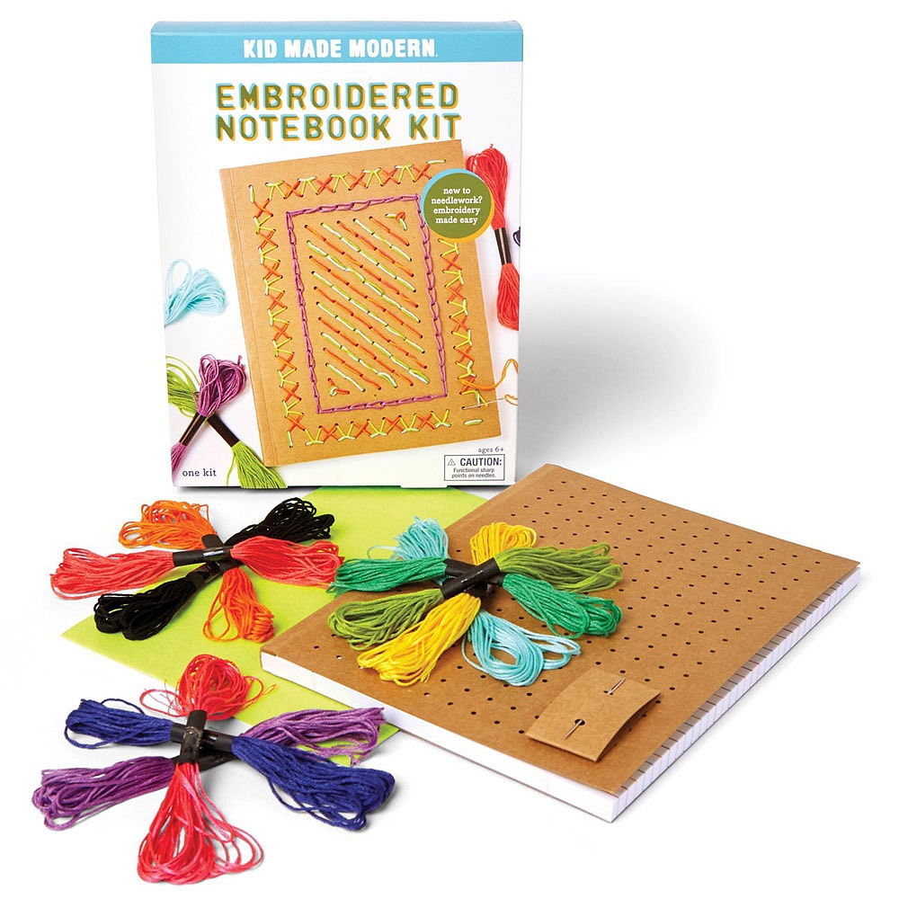 Kid Made Modern - Embroidered Notebook Kit | Toys R Us Canada