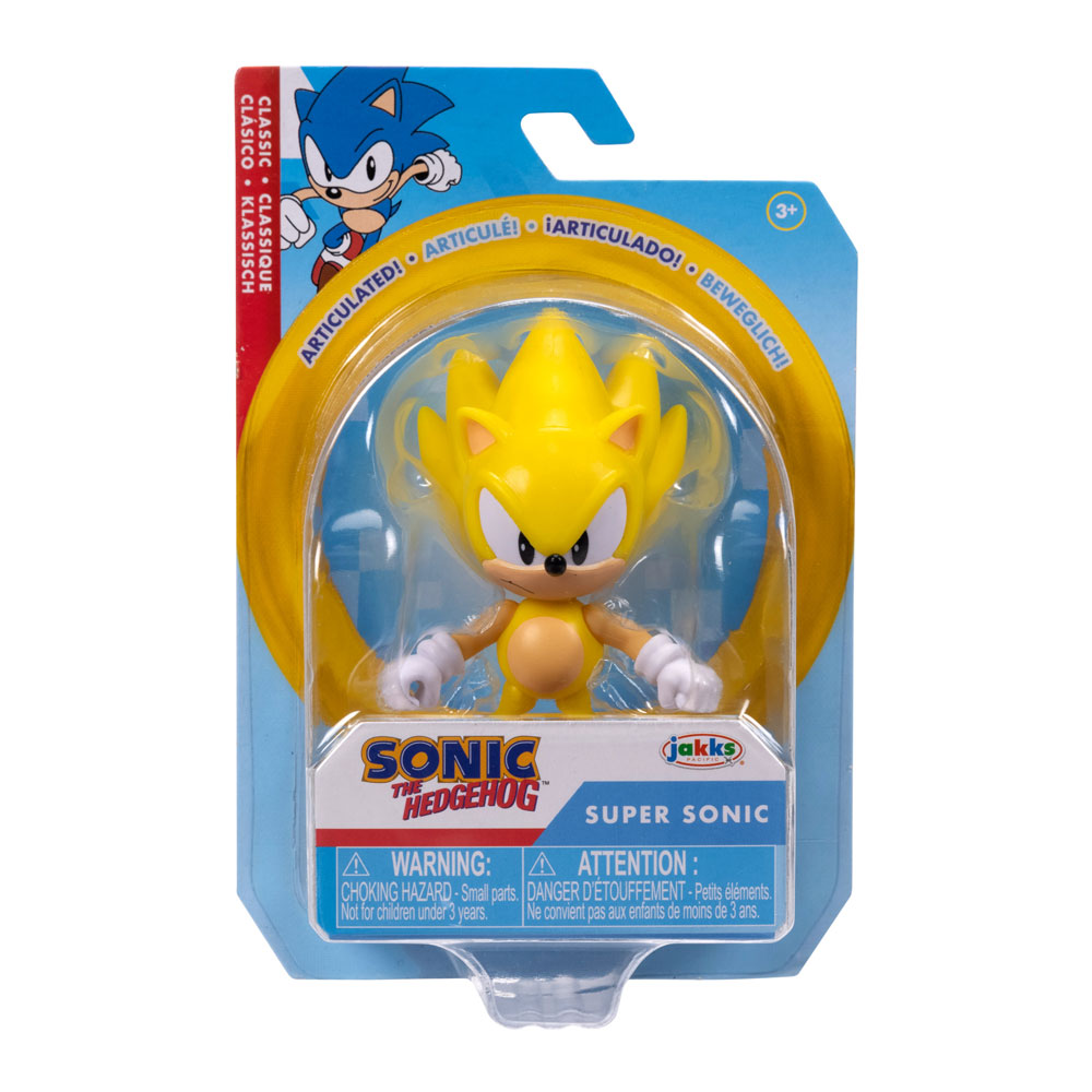 SONIC - Figurines 2,5 pouces - Super Sonic (Classique) | Toys R Us Canada