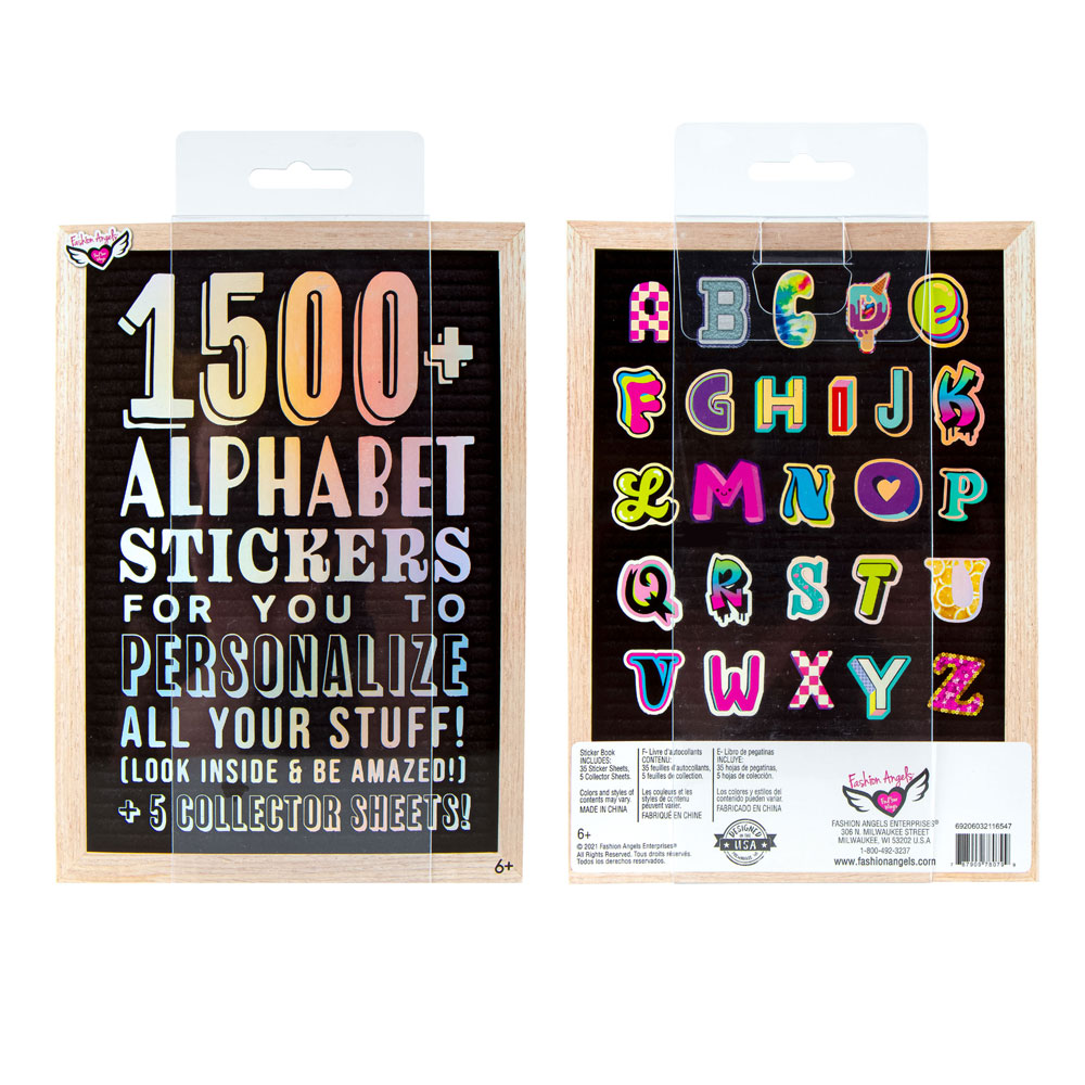 1500+ Alphabet Sticker Book and Collector Sheets | Toys R Us Canada