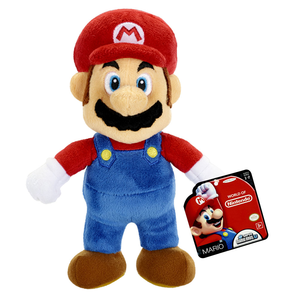 M2-World of Nintendo Mario Bros U Plush - Mario | Toys R Us Canada