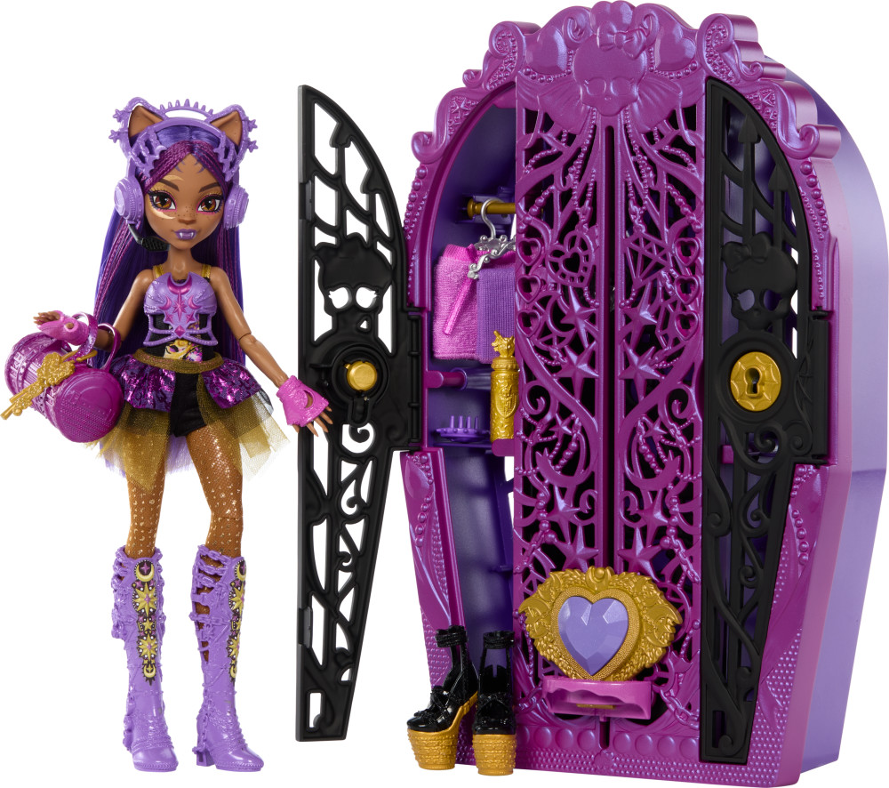 Monster High Skulltimate Secrets Monster Mysteries Playset, Clawdeen ...