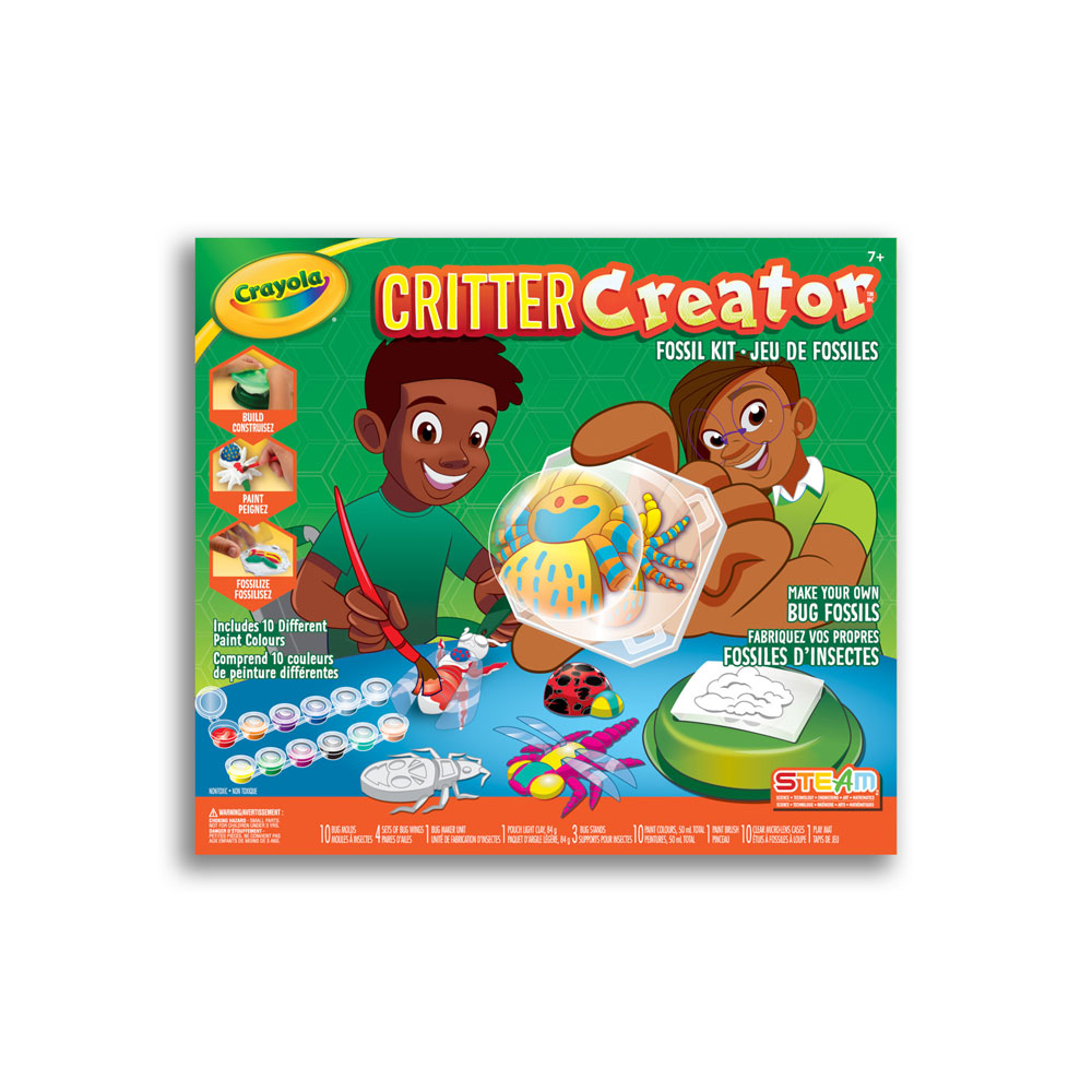 Crayola Critter Creator Kit: Bug Fossil Lab | Toys R Us Canada