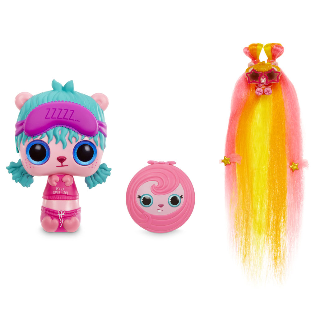 Pop Pop Hair Surprise 3-in-1 Pop Pets with Long, Brushable Hair ...