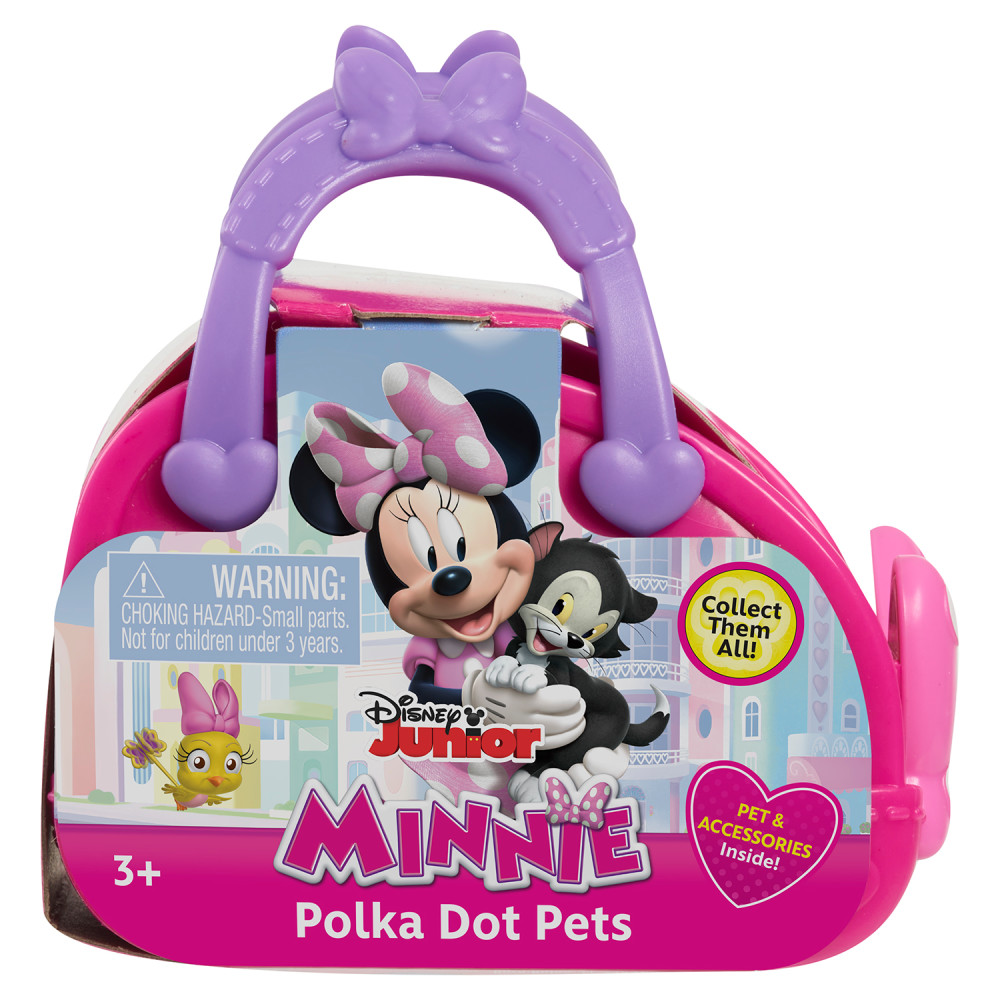 Disney Junior Minnie Mouse Polka Dot Pets Collectible Figures | Toys R ...
