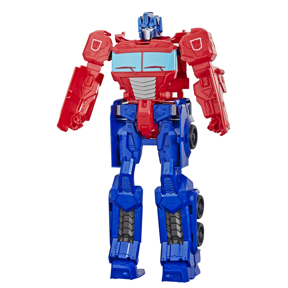 Transformers Toys Authentics Titan Changers Optimus Prime Action Figure ...
