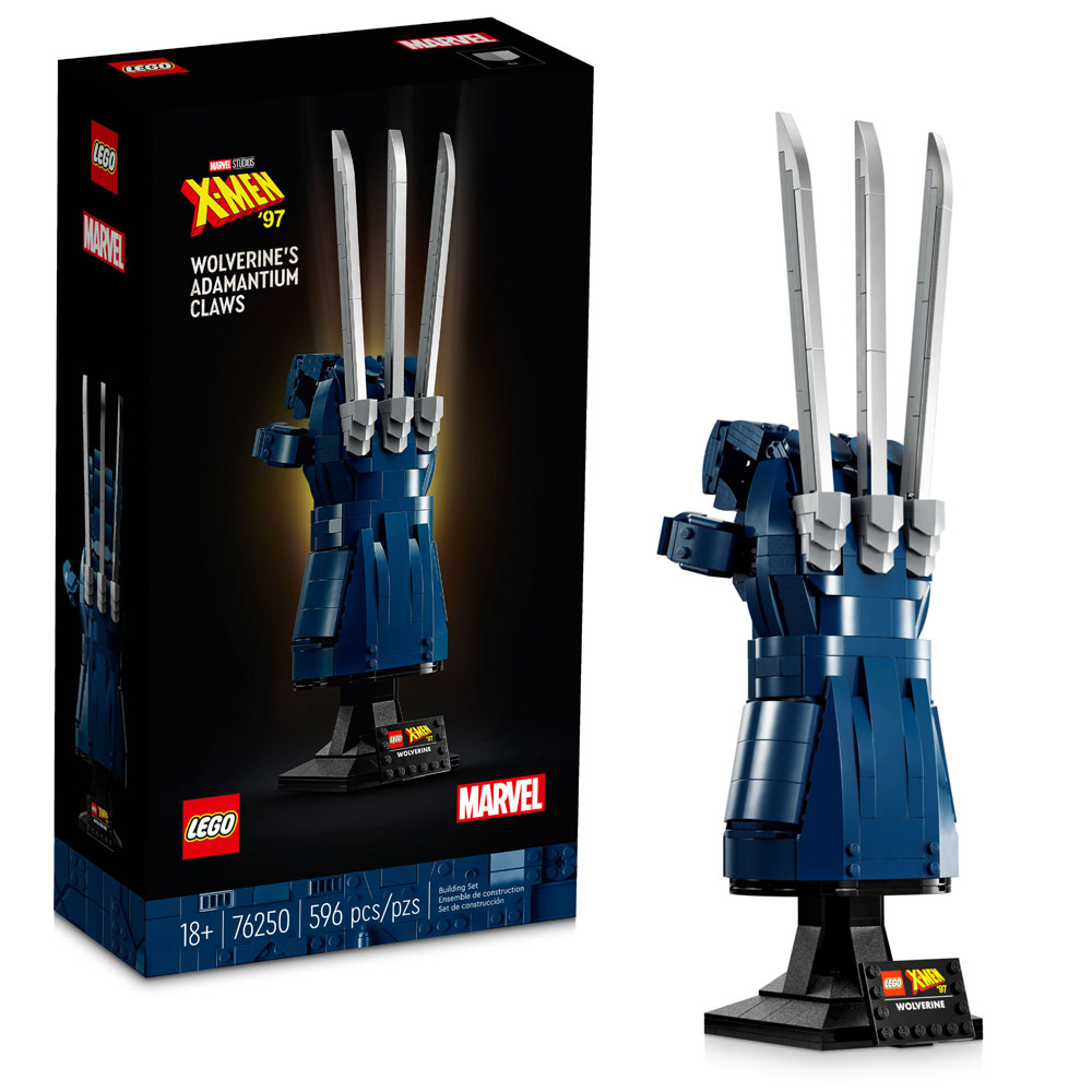 LEGO Marvel Wolverine's Adamantium Claws 76250 Building Kit (596 Pieces ...