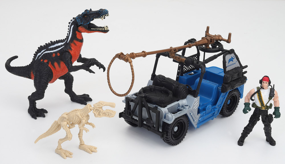 Animal Planet - Dinosaur Exploration Playset - Vehicle Playset - R ...