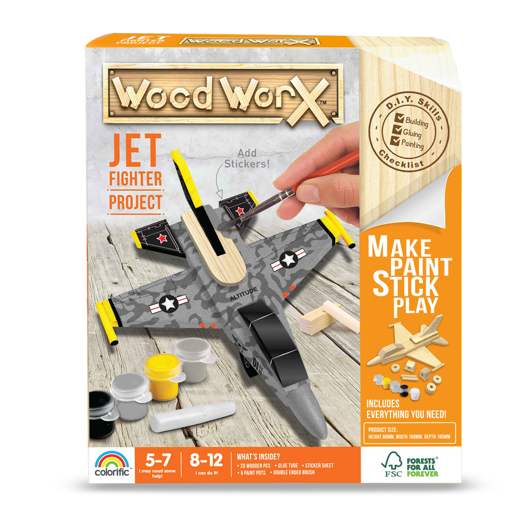 Wood WorX Mini Jet Plane | Toys R Us Canada