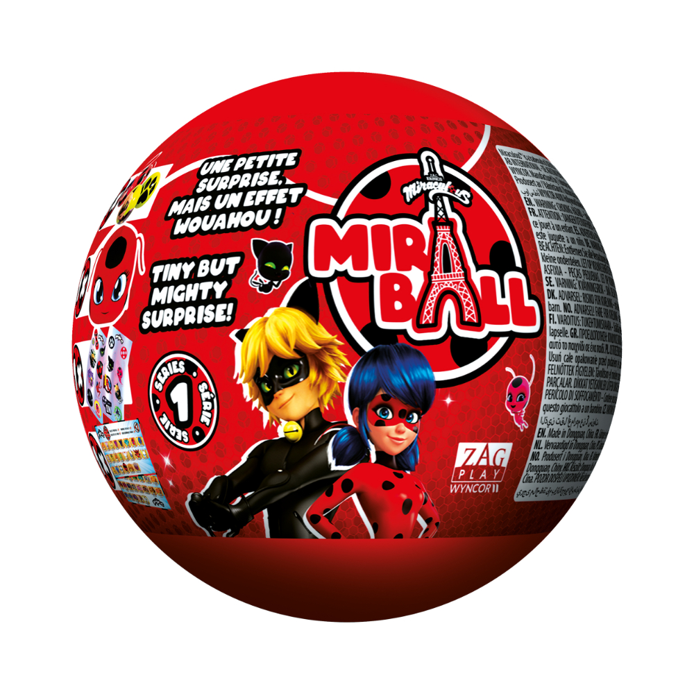 Miraculous Series 1 Miraball 4-in-1 Surprise Plush | Toys R Us Canada
