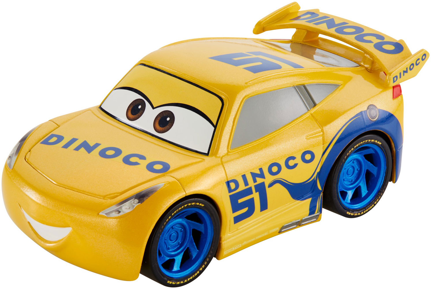 Disney/Pixar Cars Turbo Racers Dinoco Cruz Ramirez Vehicle - English ...