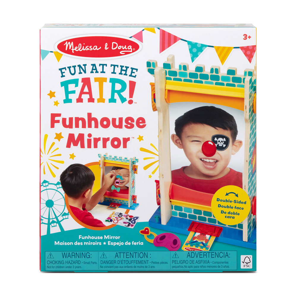 Melissa and Doug - Fun Fair Funhouse Mirror | Toys R Us Canada