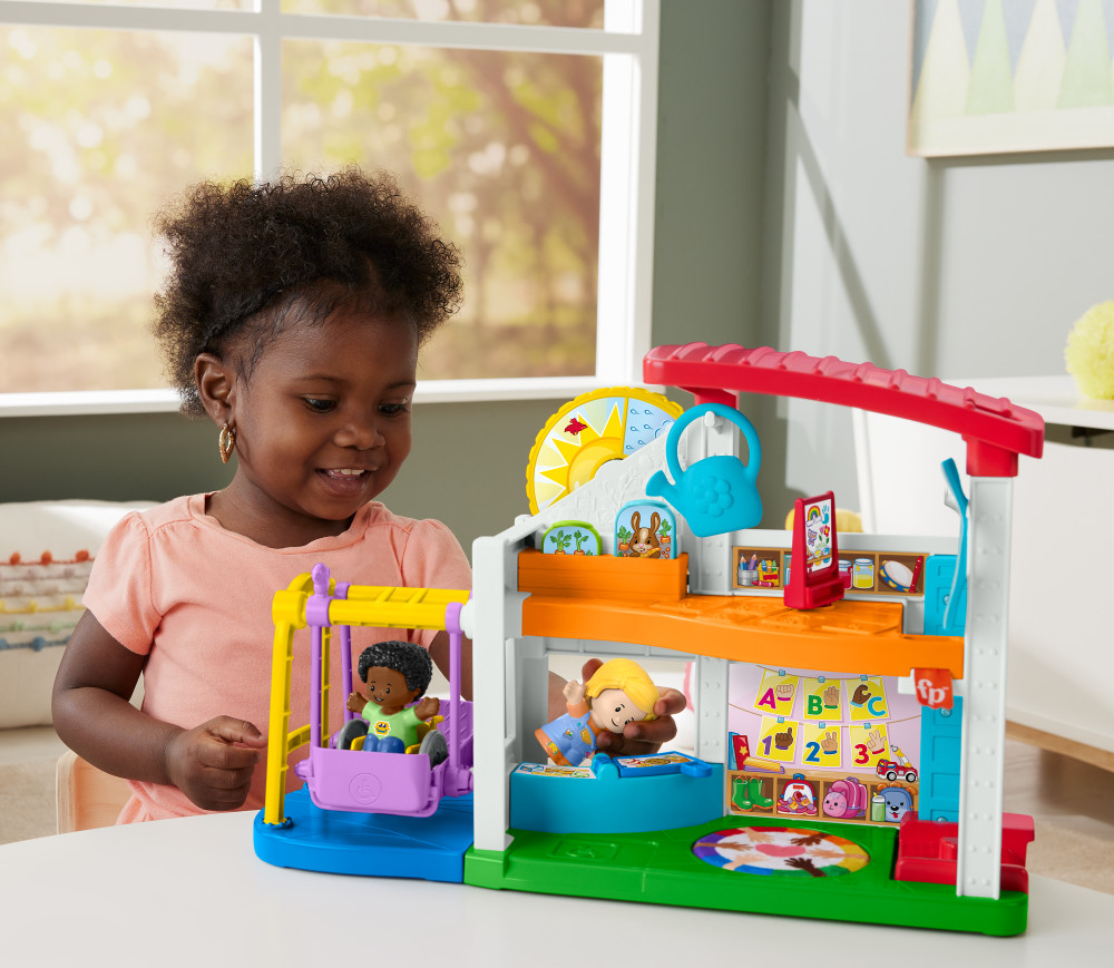 Fisher-Price Little People Play for All School Toddler Playset with ...